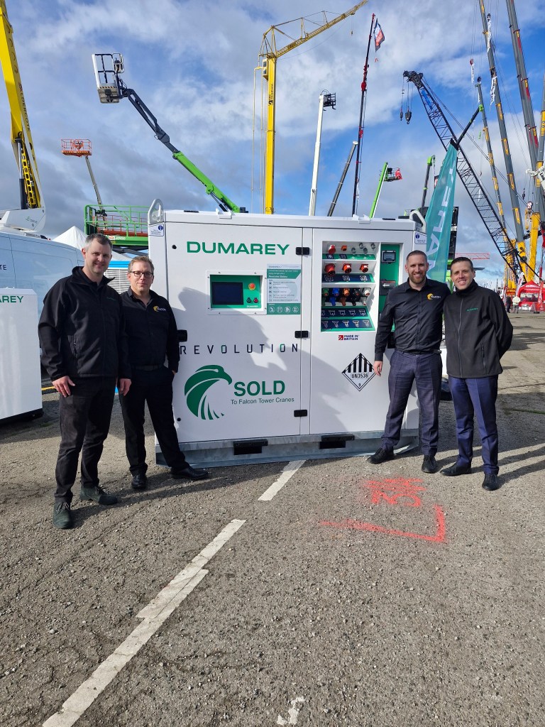 Falcon Tower Cranes have joined the Revolution | Dumarey Flybrid